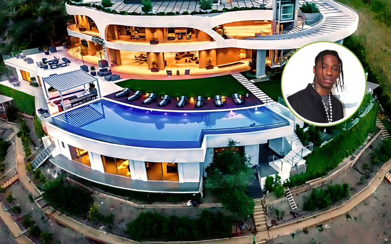 Travis Scott House: Jaw-Dropping $23.5M Brentwood Mansion